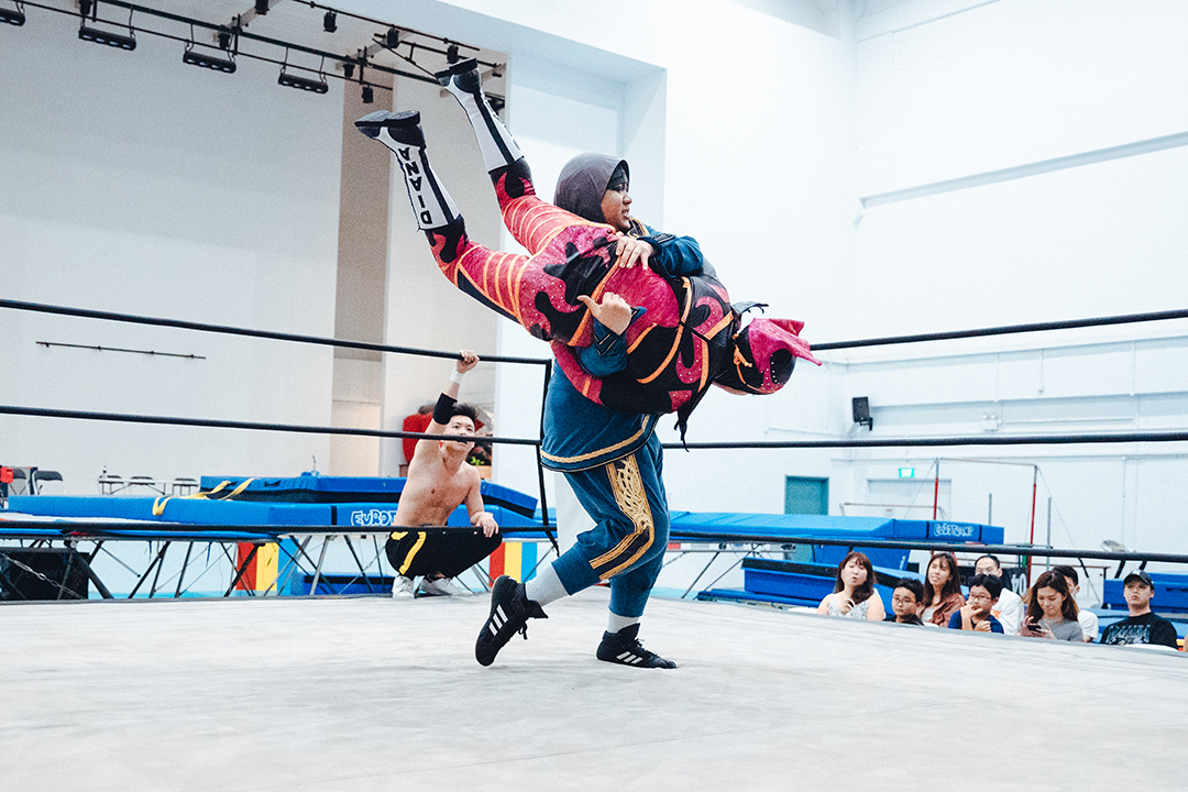 First Hijabi Pro-Wrestler in Singapore – Seriously Sarah